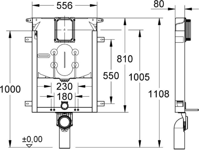 Καζανάκι Εντοιχισμού Grohe 38729000 - Ydroshop.gr
